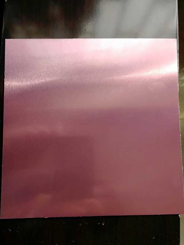 Copper Brushed Color Coated Aluminum Coil Sheet